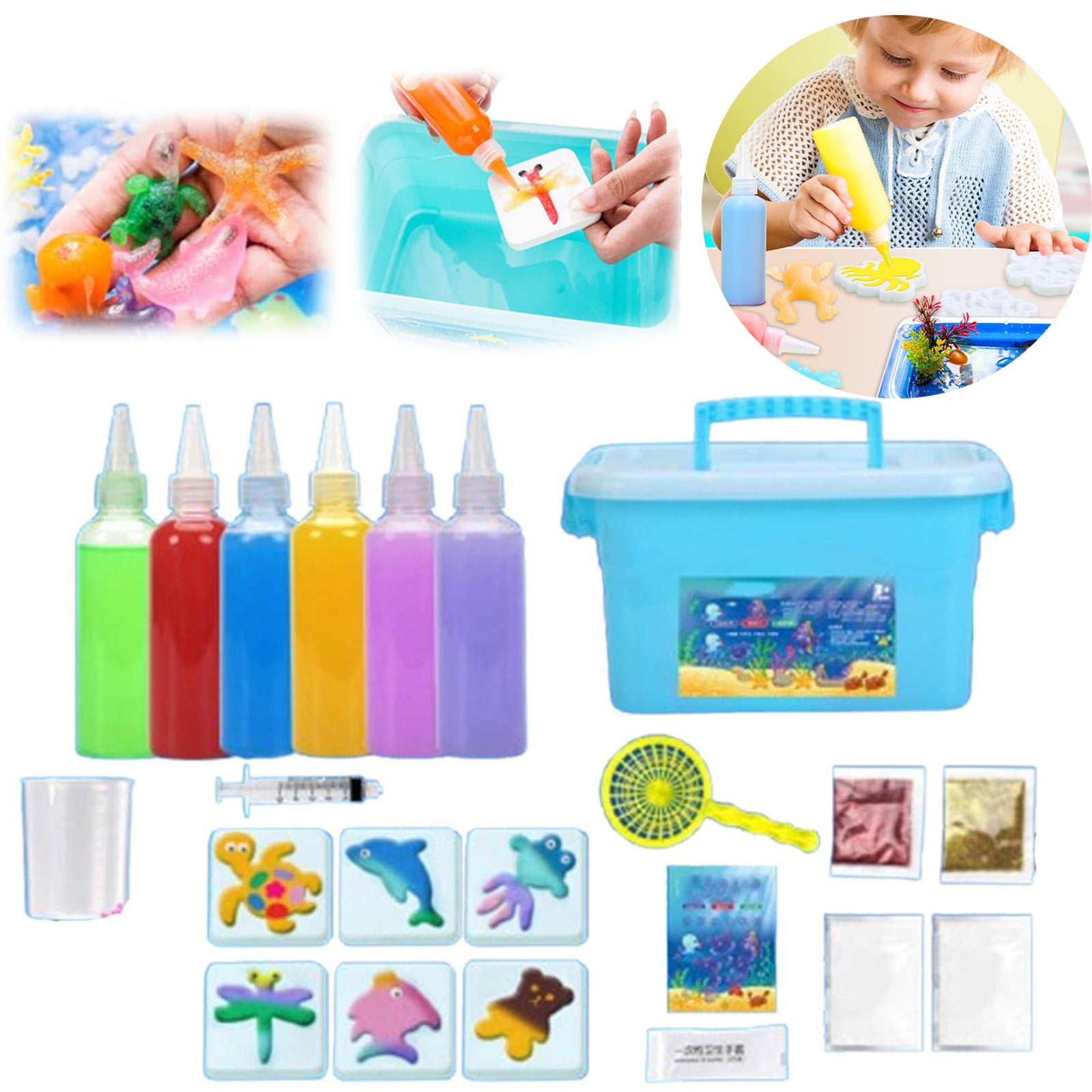 Magic Water Elf Craft Kit DIY Gel Craft Magic Elf Water Toy Kit - DIY ...