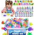 Magic Water Elf Toy Kit - 12 Colors Aqua Art Gel 100ml Jumbo Size ...