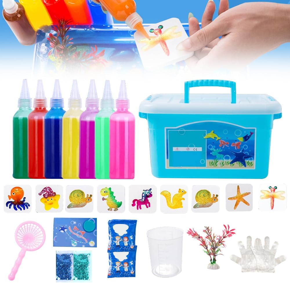 Magic Water Elf Toy Kit, 2026 New Aqua Fairy Water Gel Kits, Handmade ...
