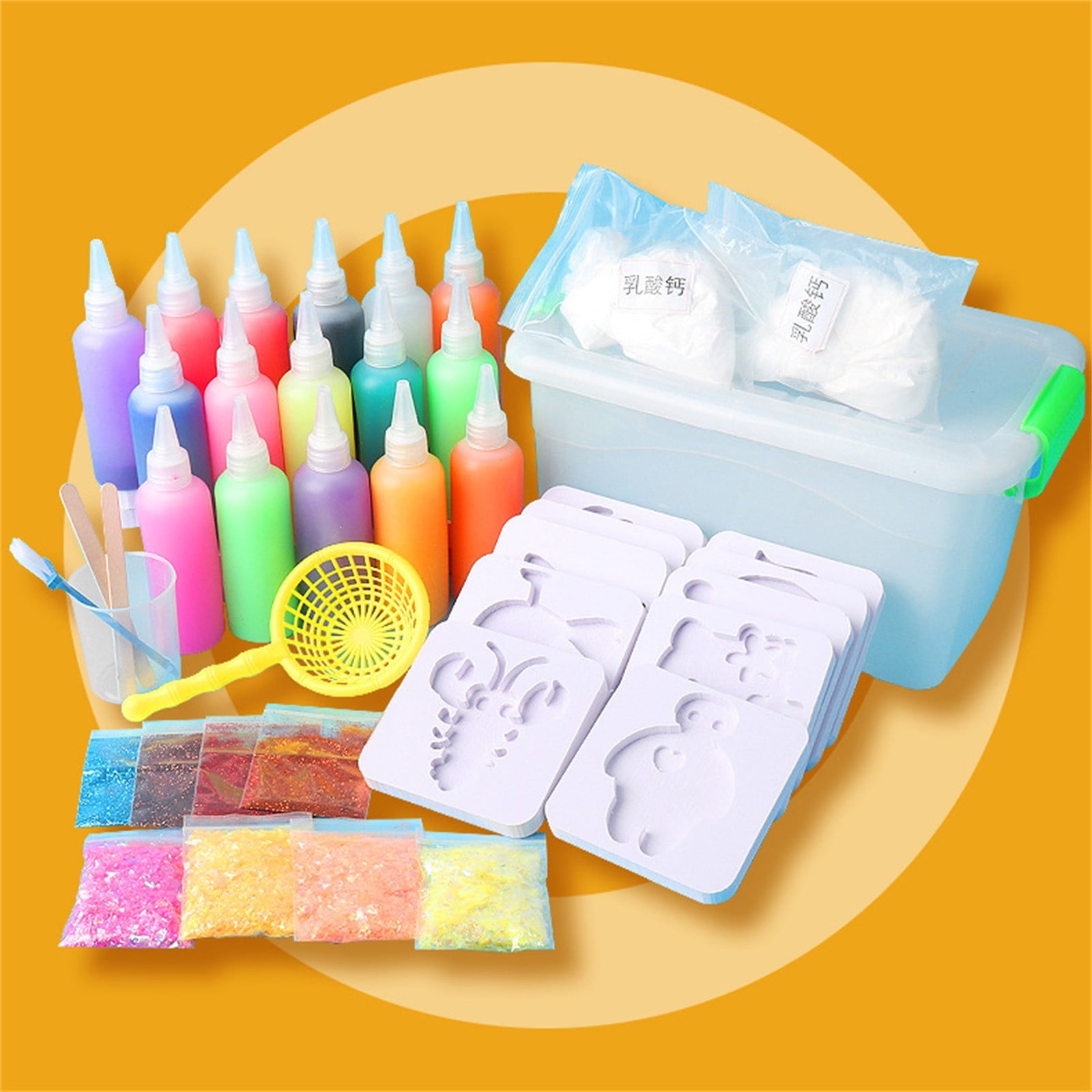 Magic Water Elf Toy Kit Aqua Fairy Water Gel Kit (12 Colors Magic Gel ...