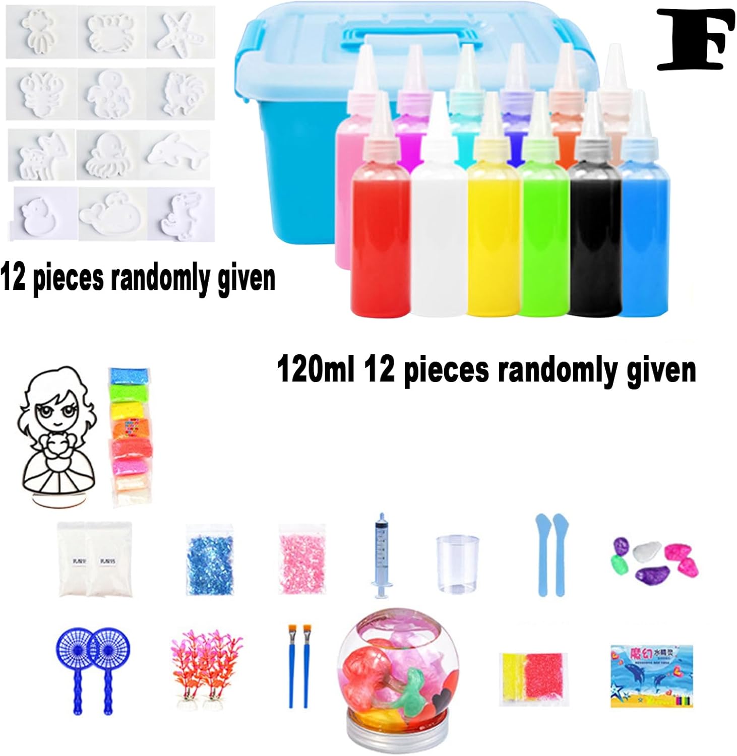 Magic Water Elf Toy Kit, Aqua Fairy Water Gel Kit. Christmas Gifts ...