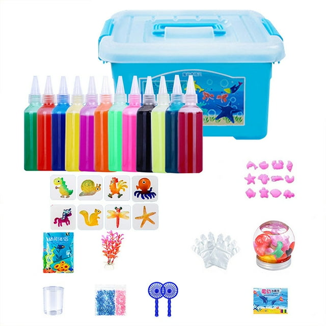 Magic Water Elf Toy Kit, Aqua Water Gel Kit, Magic Gel Water Pets ...