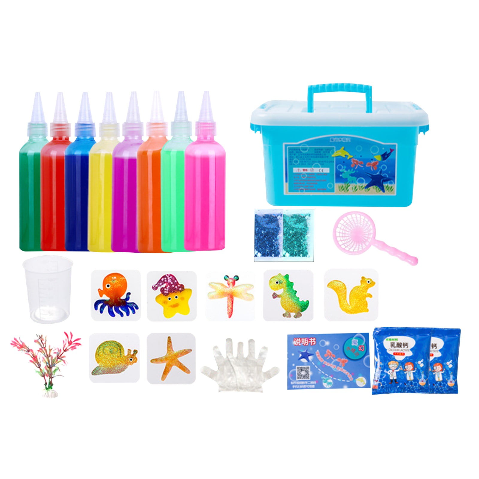 Magic Water Elf Toy Kit, Children's Ocean DIY Colloid Toys Children's ...