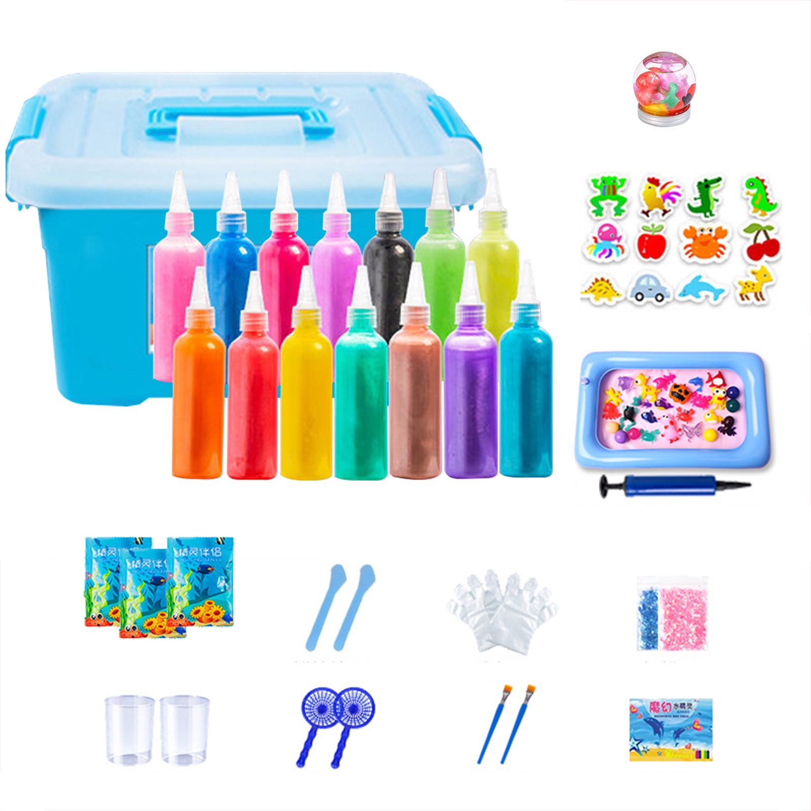 Magic Water Elf Toy Kit DIY Pearl-Infused Sea Life DIY Kit: Large ...