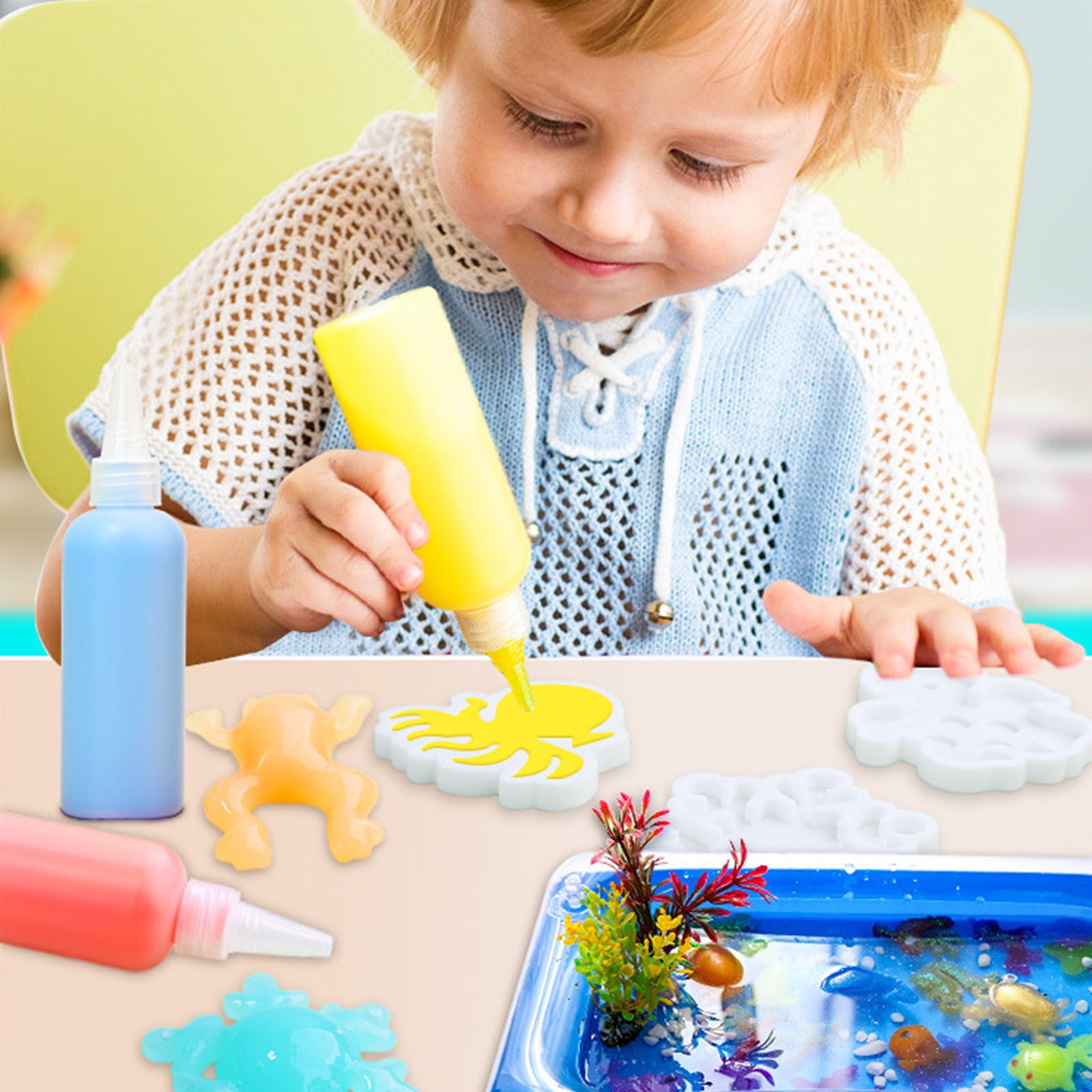Magic Water Elf Toy Kit, Magic Water Gel Kit, Magic Elf Water Toy ...