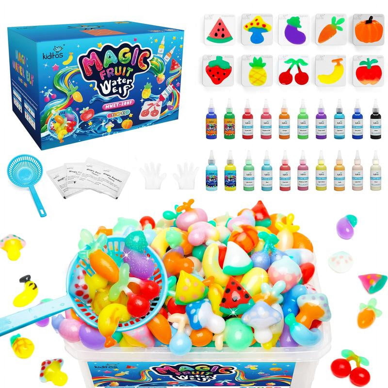 Magic Water Elf Toy Kit with Magic Gels, Molds - Imaginative Play ...