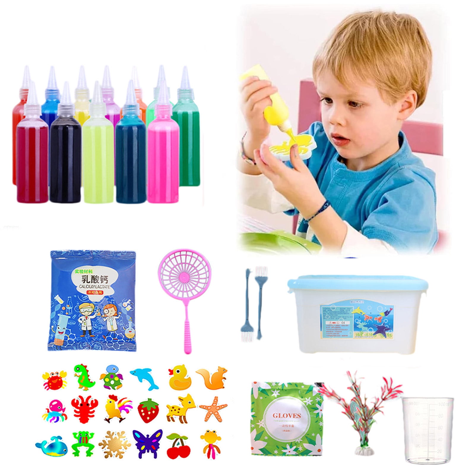 Magic Water Gel Kit 2025 Handmade Magic Water Elf Toy Kit Creative ...