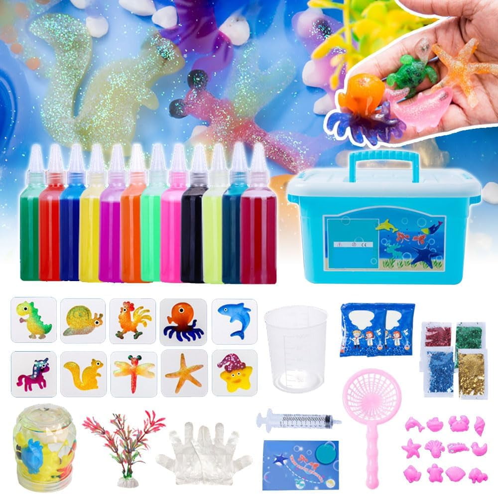 Magic Water Gel Kit 2025 New DIY Squishy Making Kit Magic Water Fairy ...