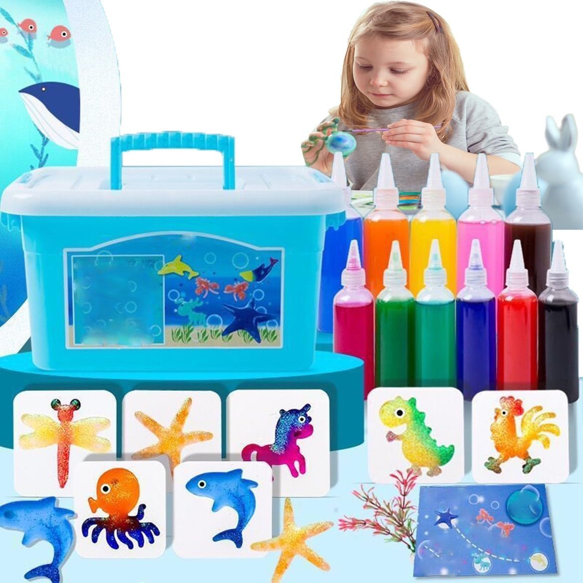 Magic Water Gel Kit, Magic Water Elf Toy Kit, Magic Gel Water Pets ...