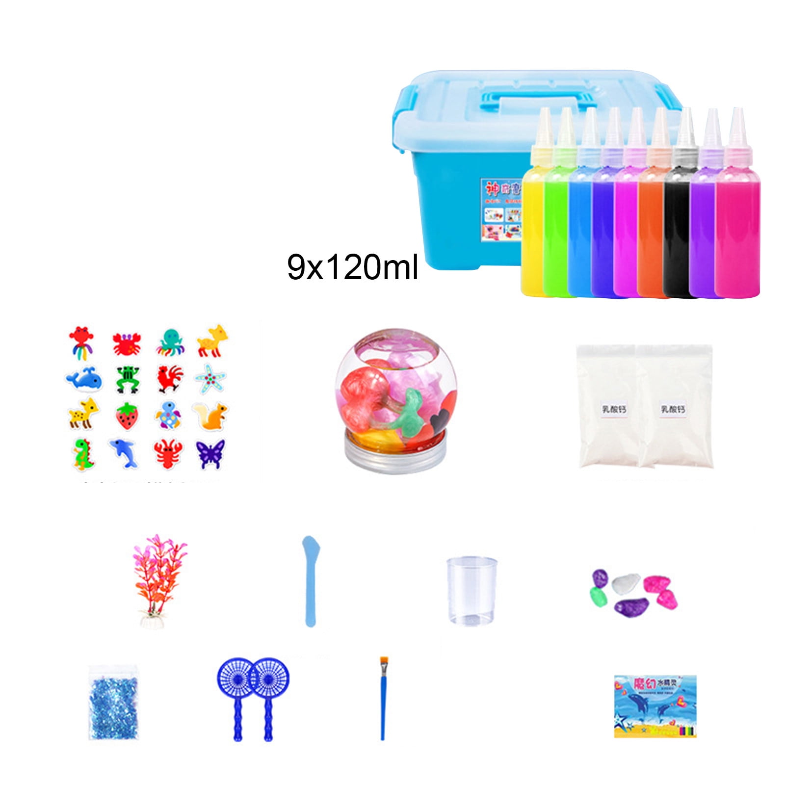 Magic Water Gel Toy Kit, 2025 Handmade Magic Fairy Water Gel Set in ...