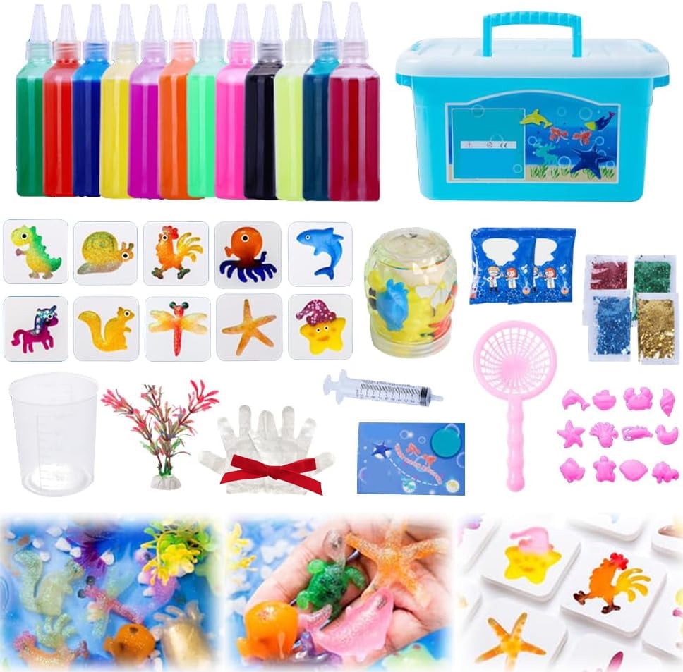 Magic Water Gel Toy Kit, 2026 New Aqua Fairy Water Gel Kit, Handmade ...