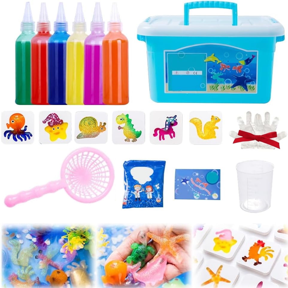 Magic Water Gel Toy Kit, 2026 New Aqua Fairy Water Gel Kit, Handmade ...