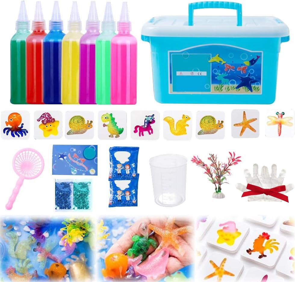Magic Water Gel Toy Kit, 2026 New Aqua Fairy Water Gel Kit, Handmade ...