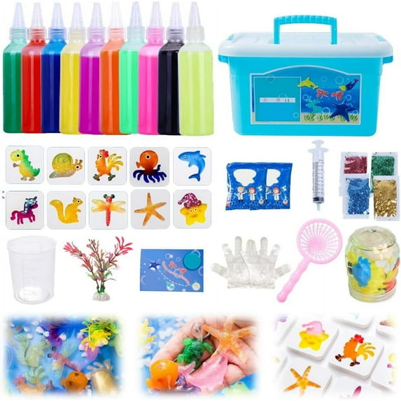 Magic Water Gel Toy Kit, 2026 New Aqua Fairy Water Gel Kit, Handmade ...