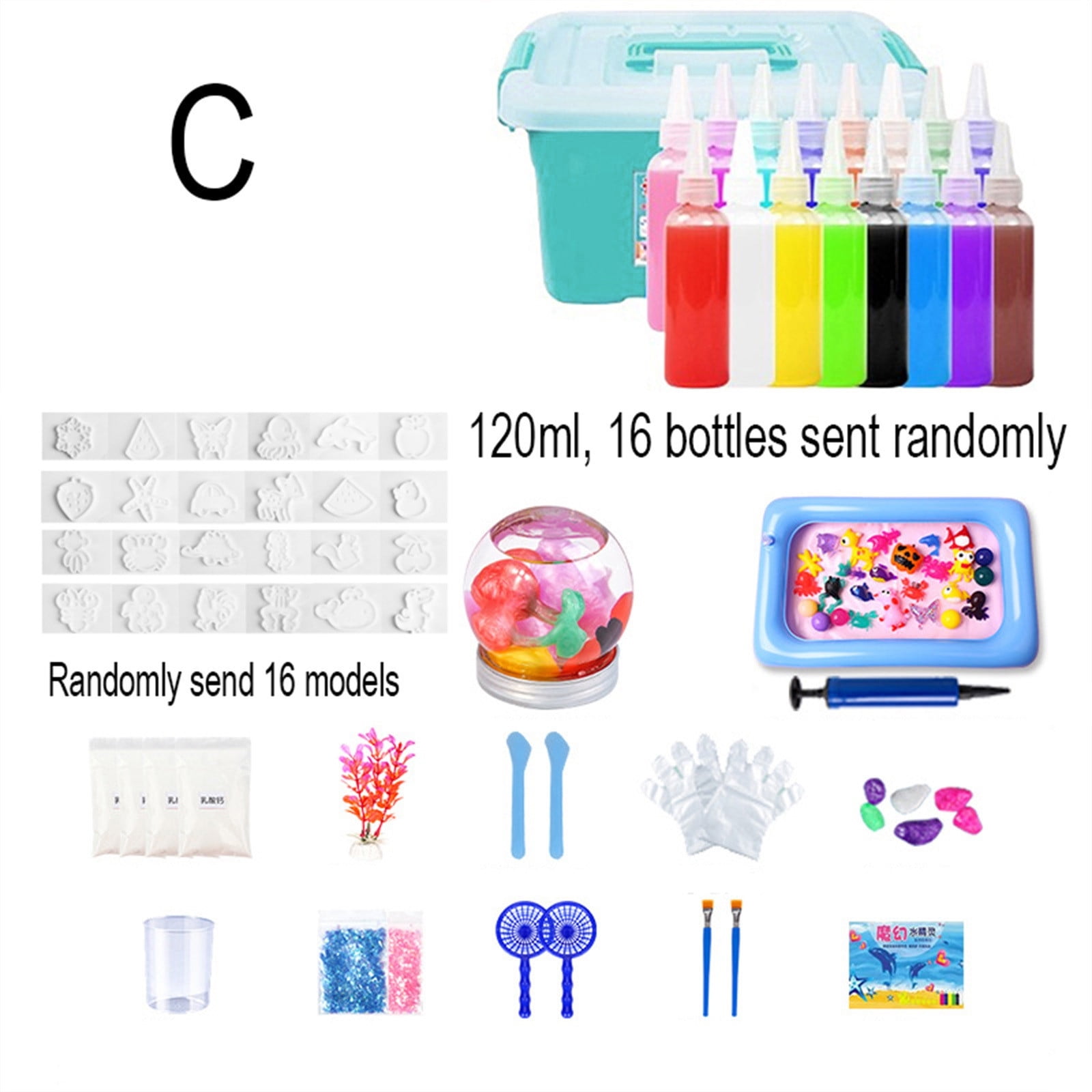 Magic Water & Magic Water Elf Toy Kit: Children's Ocean Solution Toys ...