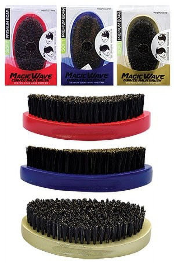 Magic Wave- Curved Wave Brush (Soft) WBR003AS - Walmart.com