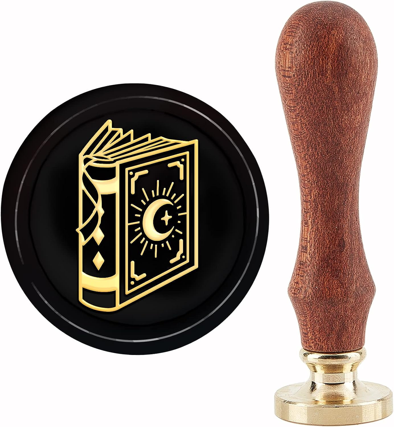 Magic Wax Seal Stamp Book Sealing Wax Stamps 30mm Retro Vintage ...