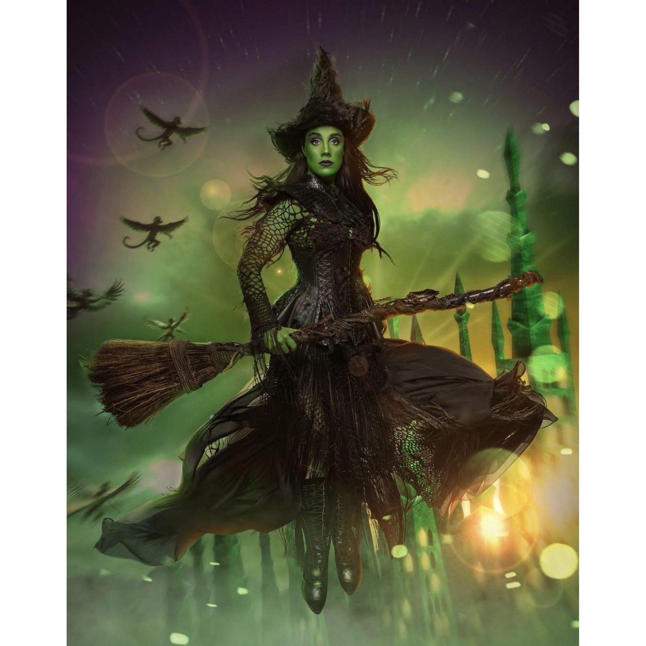 Magic Wicked Witch Diamond Painting Set (for Adults) 5D DIY Character ...