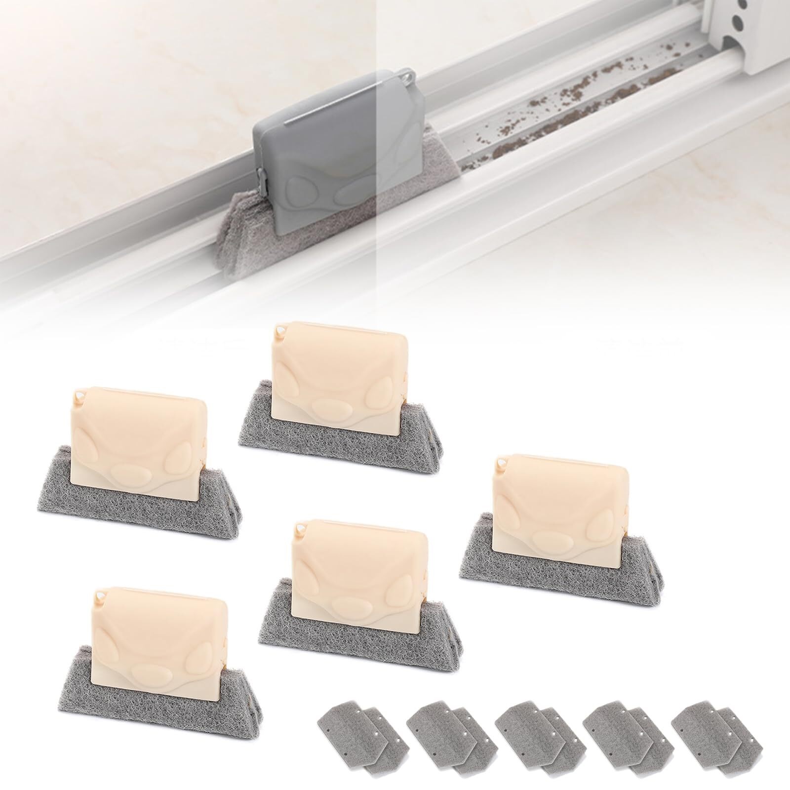 Magic Window Cleaning Brush,Window Sill Cleaner,Window Cleaner,Window ...