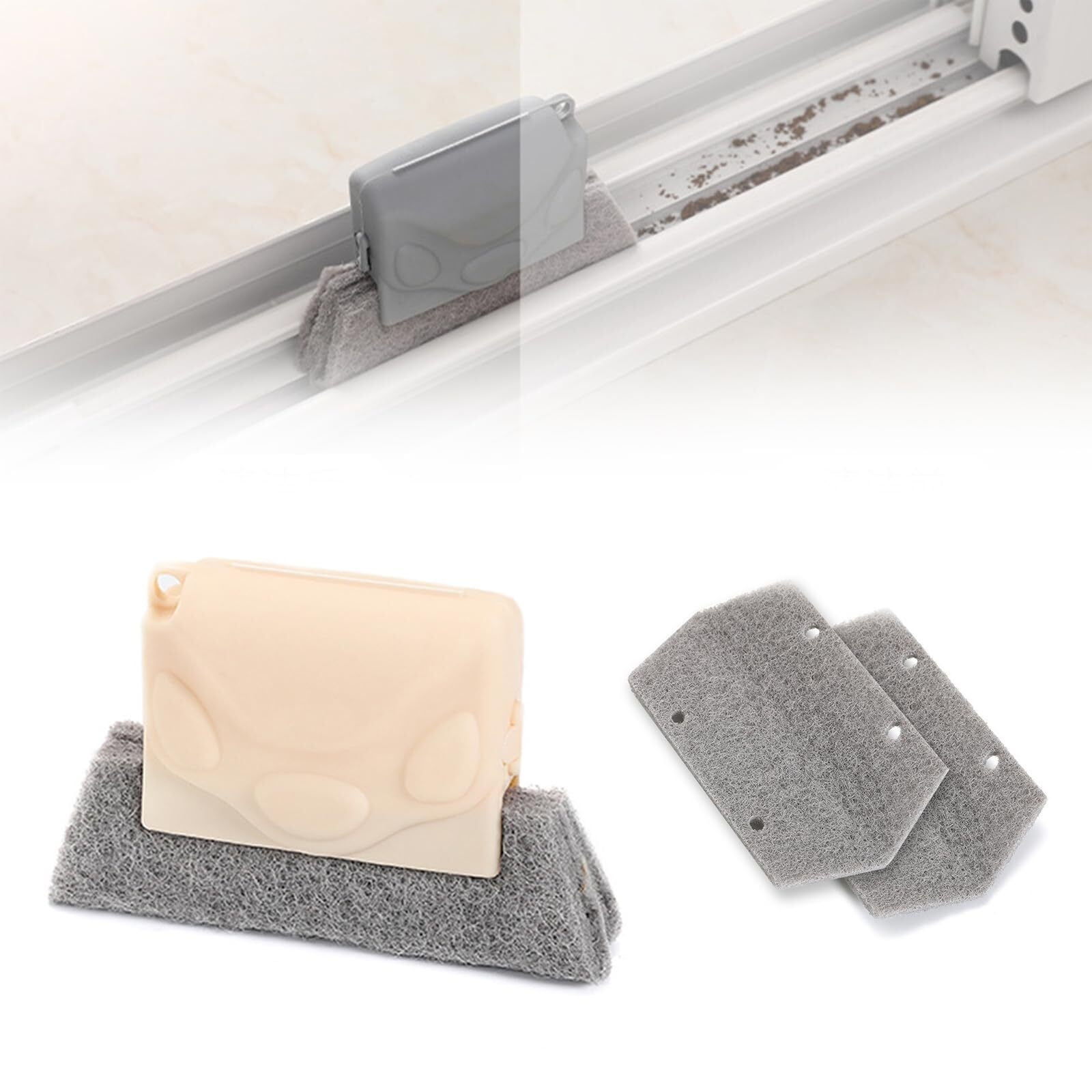 Magic Window Cleaning Brush,Window Sill Cleaner,Window Cleaner,Window ...