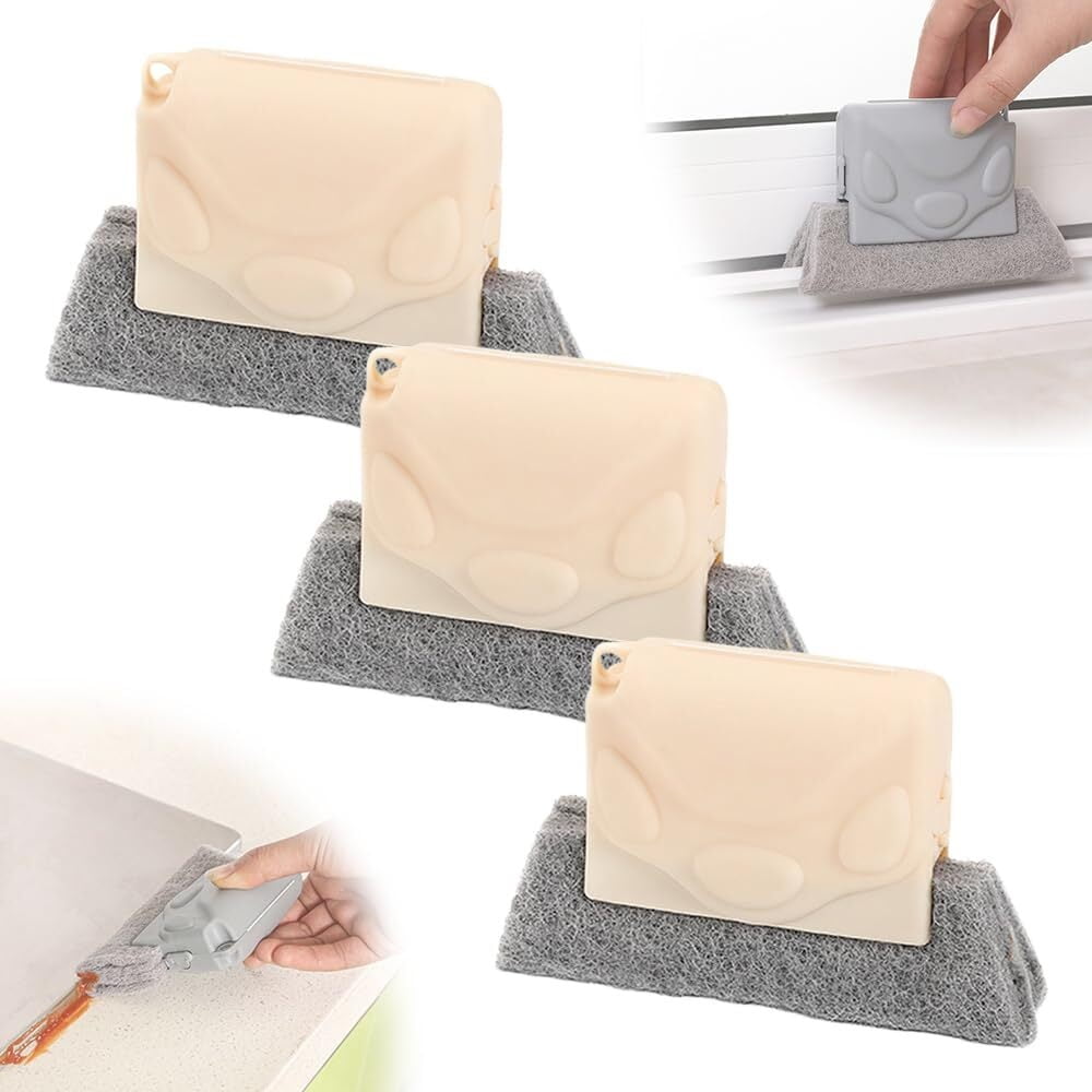 Magic Window Groove Cleaning Brush, Hand-held Window Track Cleaner ...