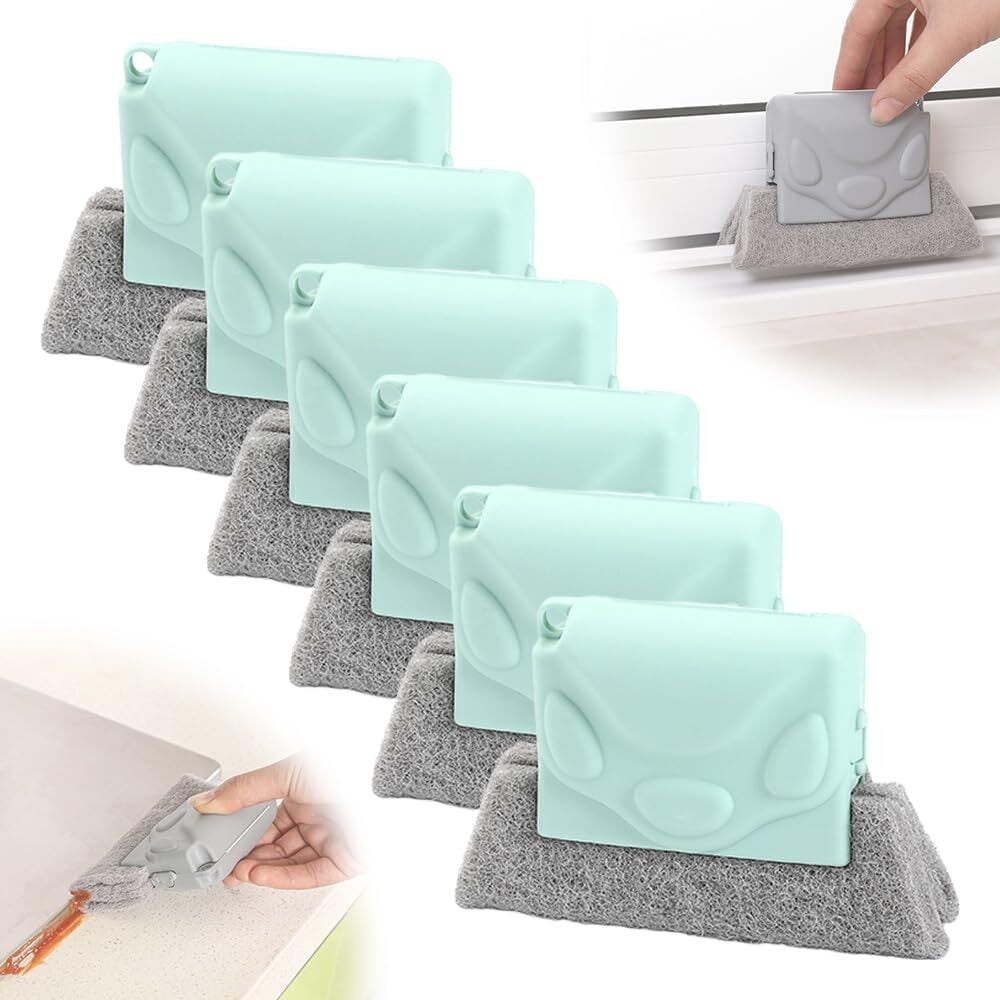 Magic Window Groove Cleaning Brush, Hand-held Window Track Cleaner ...