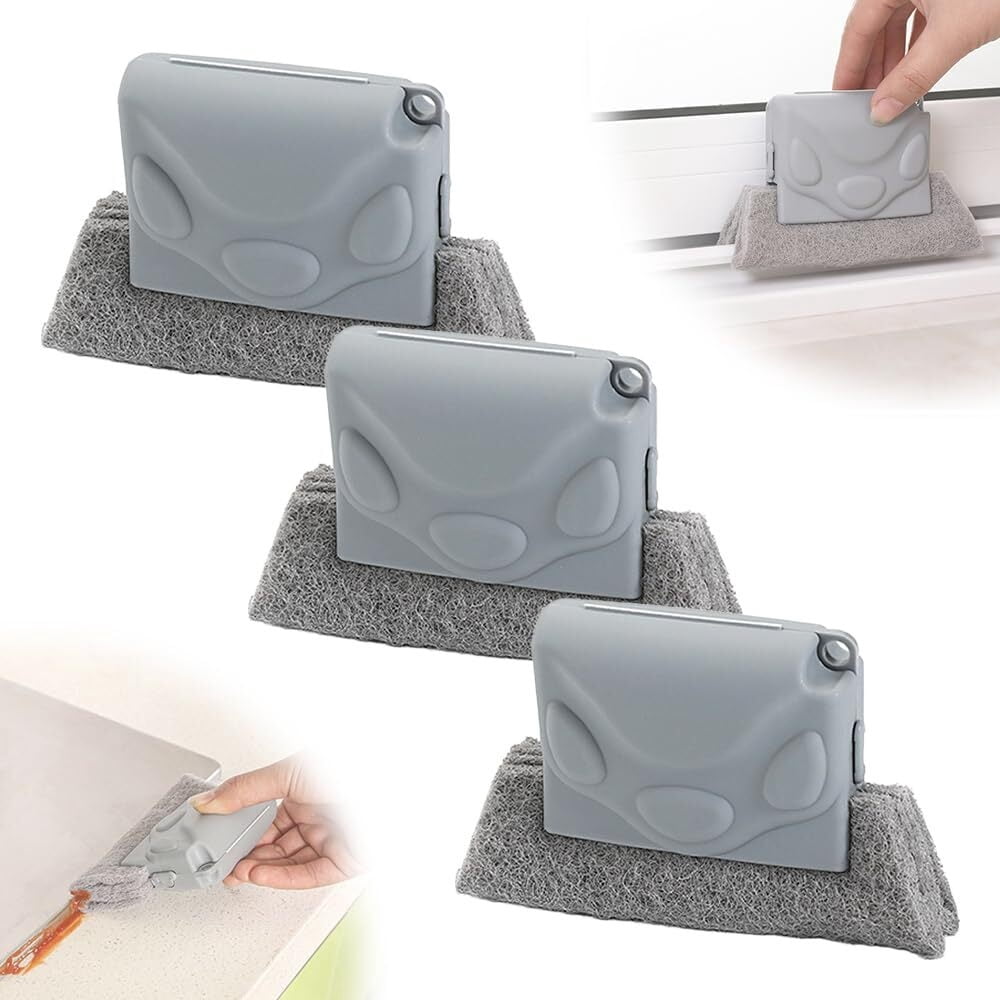 Magic Window Groove Cleaning Brush, Hand-held Window Track Cleaner ...