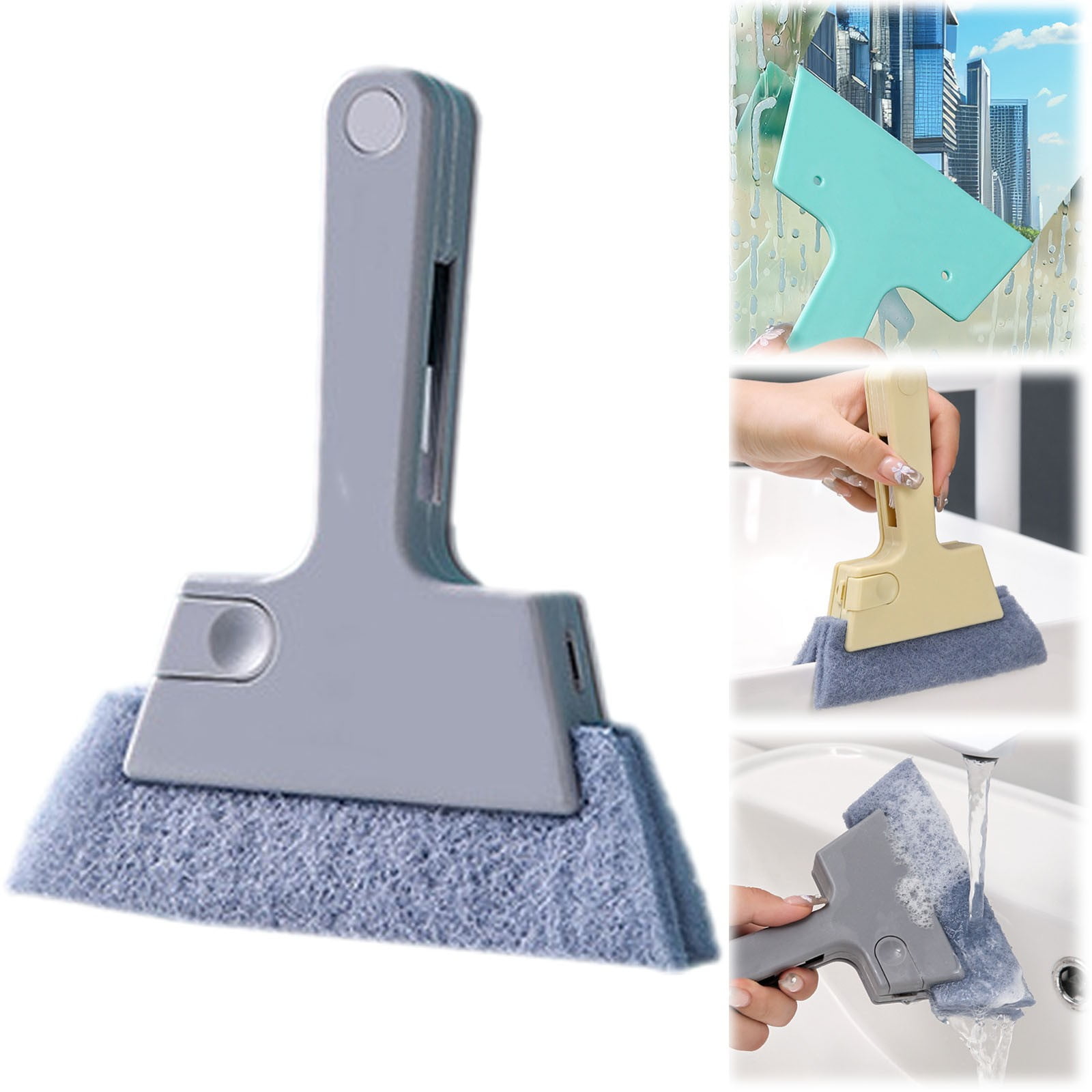 Magic Window Track Cleaner, 2024 Upgraded Window Groove Cleaning Brush ...