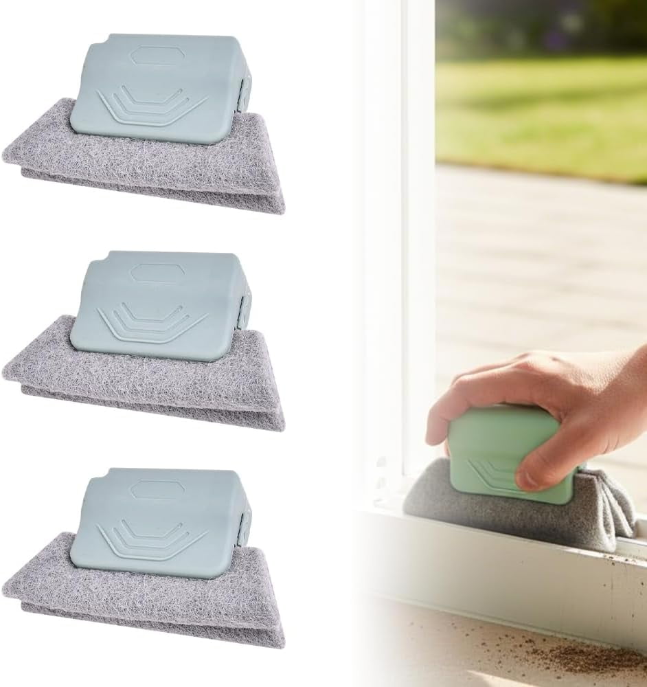 Magic Window Track Cleaner, 2026 New Window Groove Cleaning Brush Tools ...