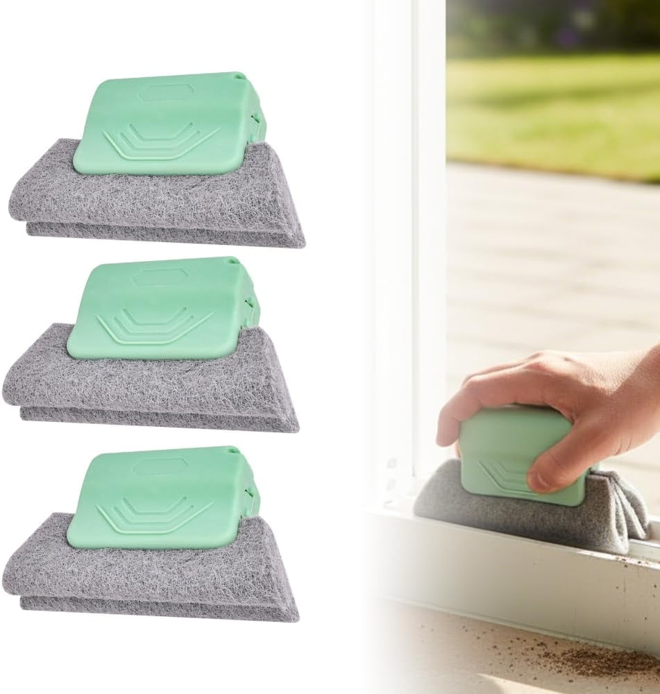 Magic Window Track Cleaner, 2026 New Window Groove Cleaning Brush Tools ...