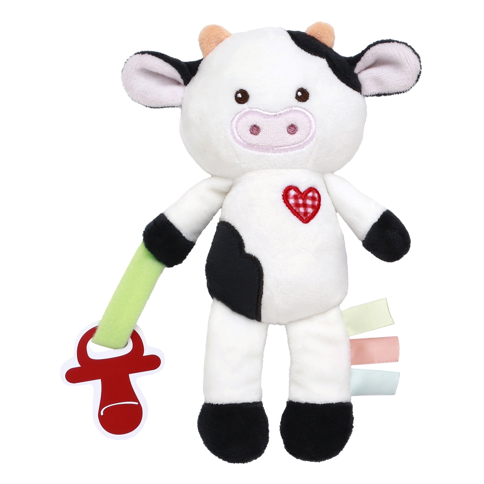 Magic Years 8 inch Cow Paci Buddy Plush Toy with Pacifier Strap ...