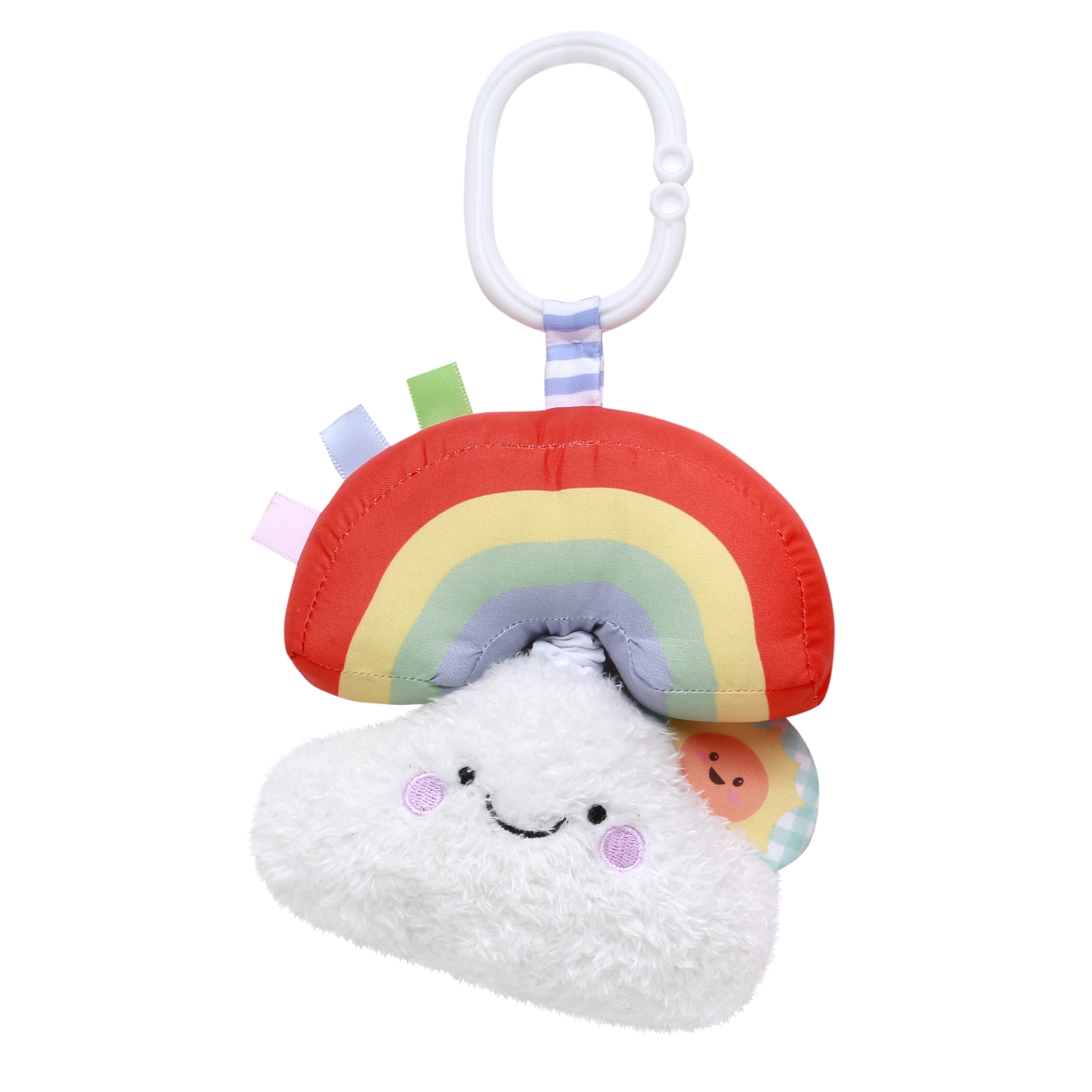 Magic Years 8 inch Rainbow Cloud Activity Toy with Pull & Jiggle ...