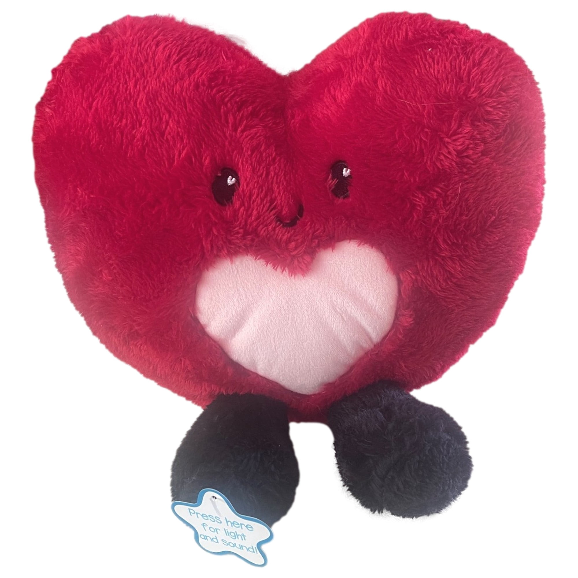 Magic Years 9" Musical Light Up Plush Heart Lullaby Crib Toy for Baby ...