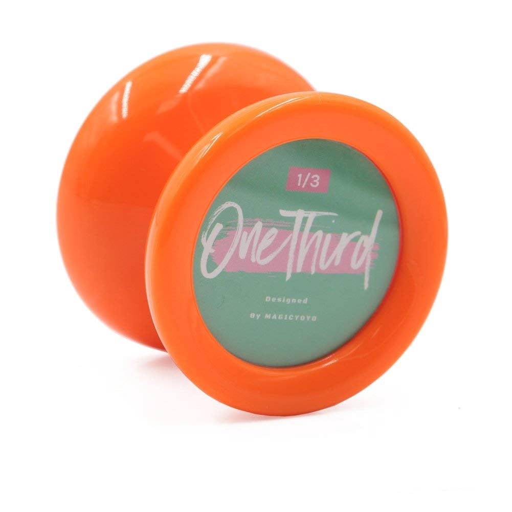 Magic Yo D2 One Third Yo Yo - Plastic YoYo (Orange) - Walmart.com
