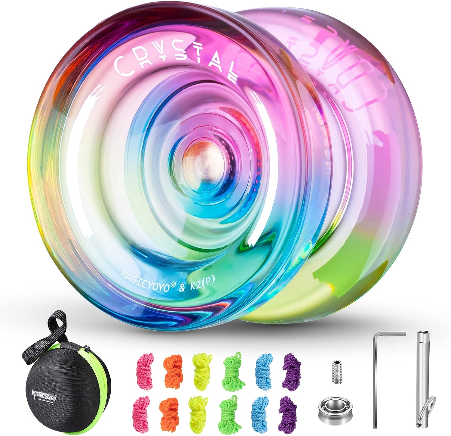 Magic YoYo T5 Overlord YoYo (Red) - Walmart.com