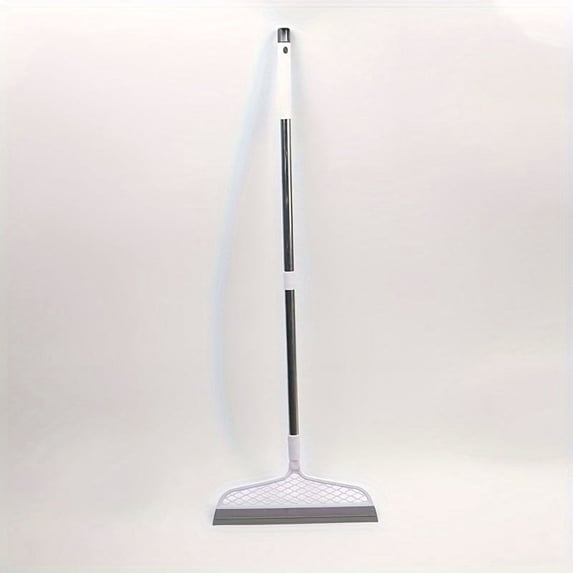 Magic broom with detachable head and double-sided silicone scraper ...