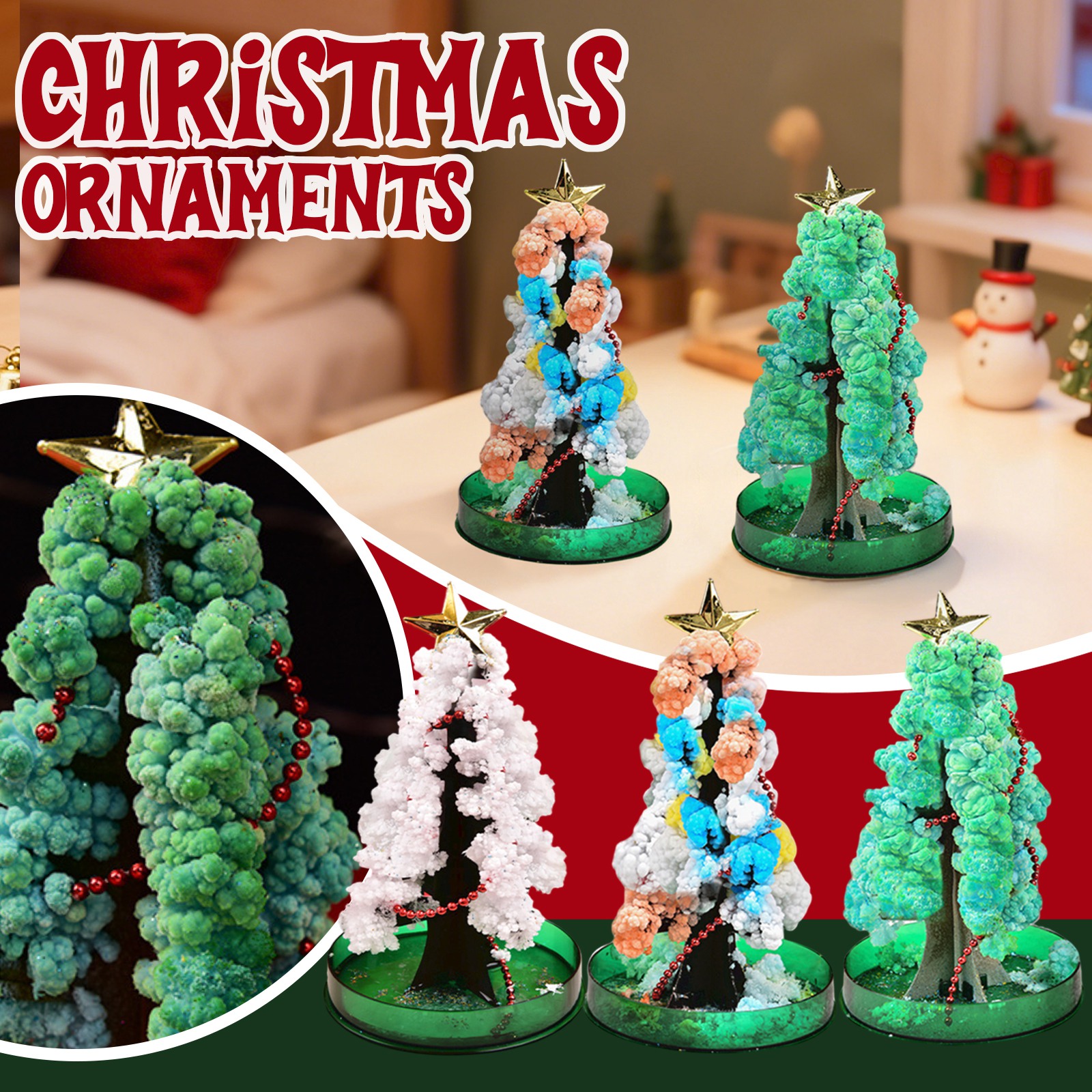 Magic growing Christmas trees, magic crystal Christmas trees, Christmas ...
