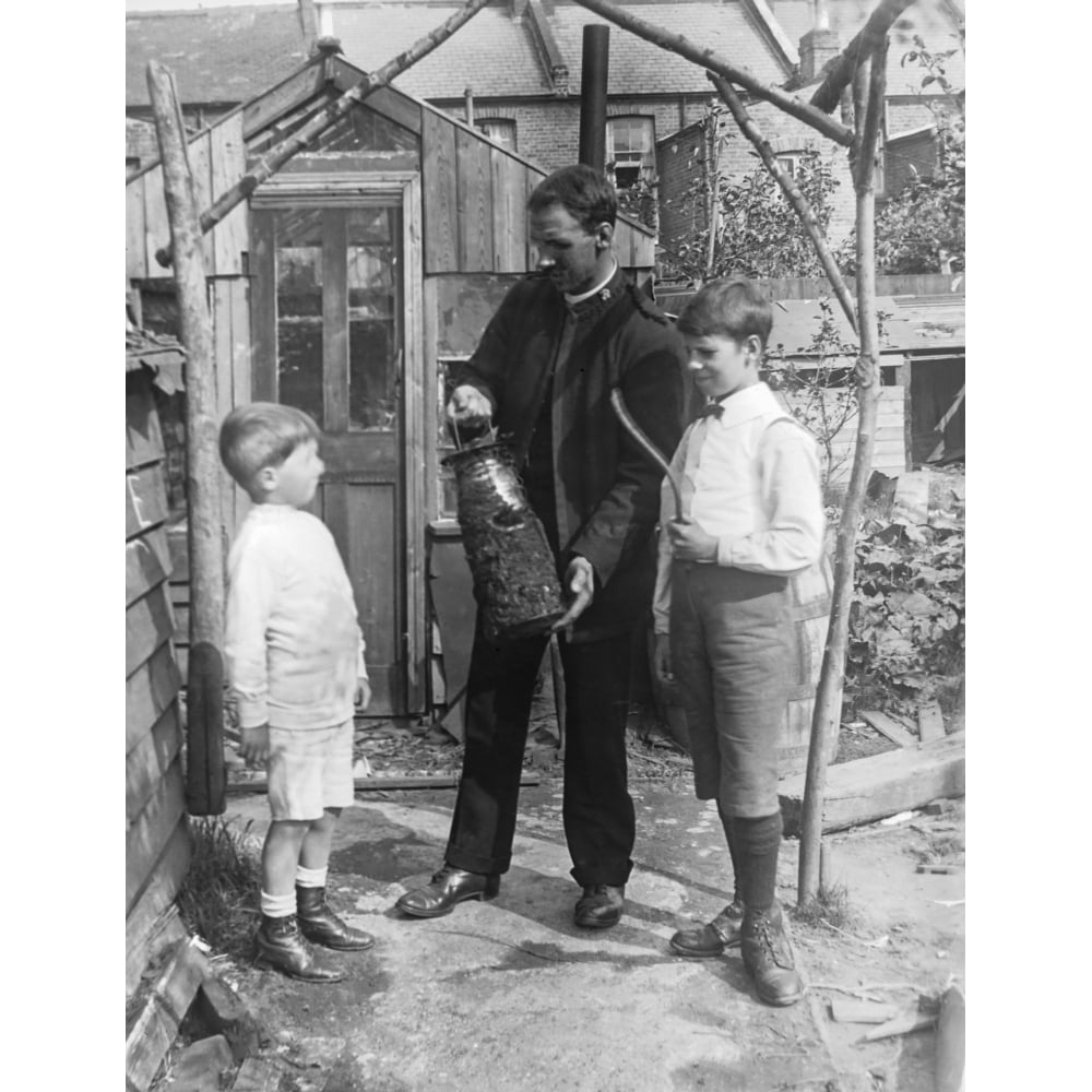 Magic lantern slide circa 1900.Victorian. World war one images. An ...