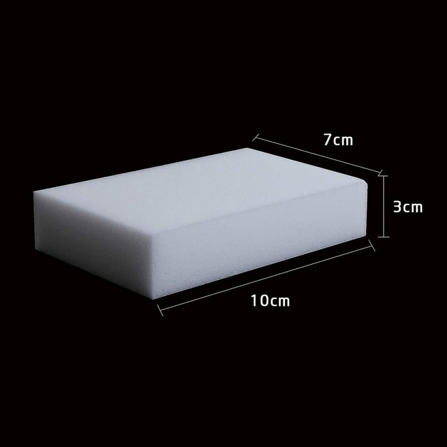 Magic sponges 50 pcs cleaning melamine sponge white 10x7x3cm - Walmart.com
