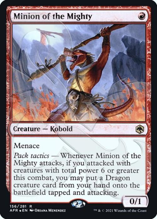 Magic the Gathering - AFR Ampersand Promos - Minion of the Mighty Near ...