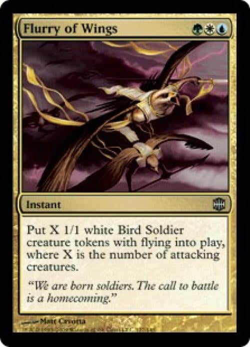 Magic the Gathering - Alara Reborn - Flurry of Wings Light Play ...