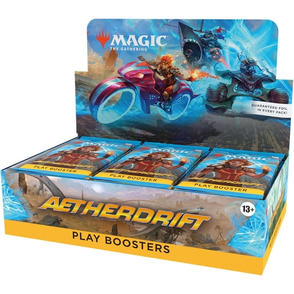 Wizards of the Coast Magic: The Gathering Aetherdrift Play Booster Box ...