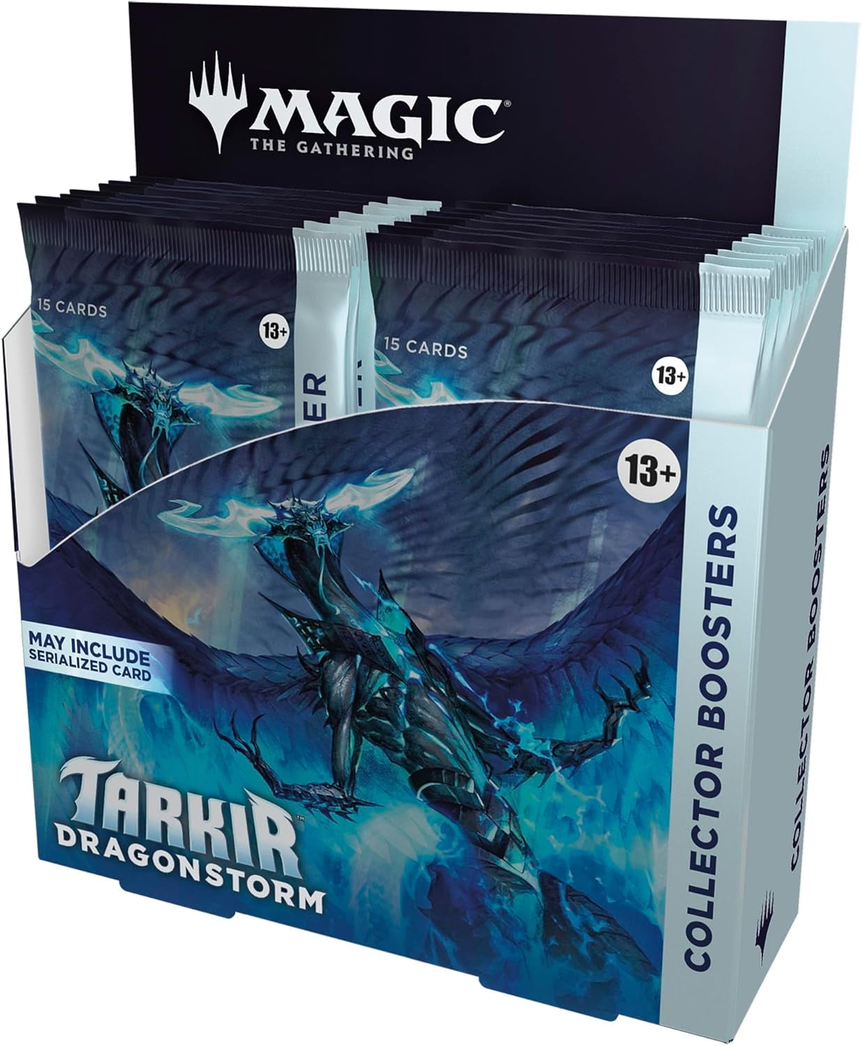 Magic: The Gathering Tarkir Dragonstorm Collector Booster Box, 12 Packs ...