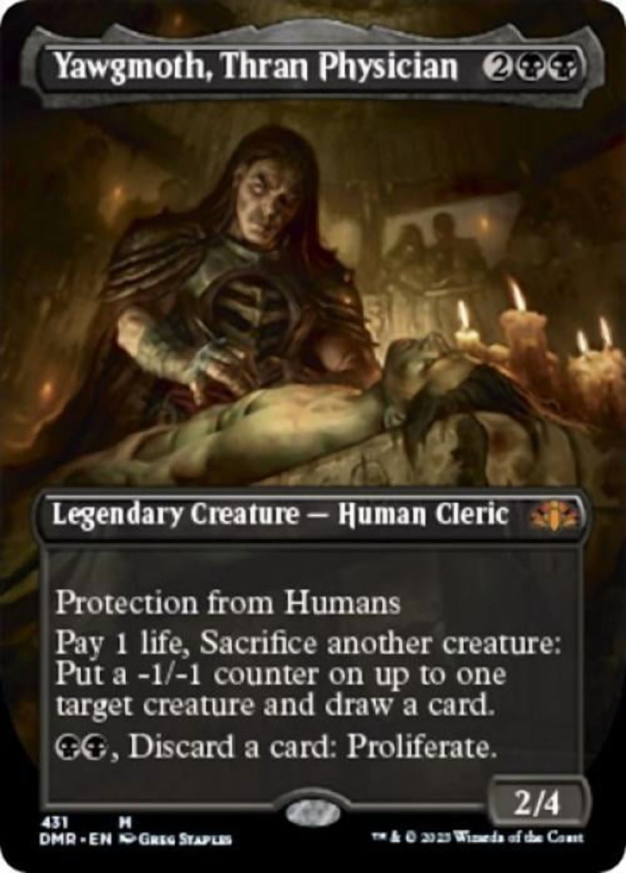 Magic the Gathering - Dominaria Remastered - Yawgmoth, Thran Physician ...