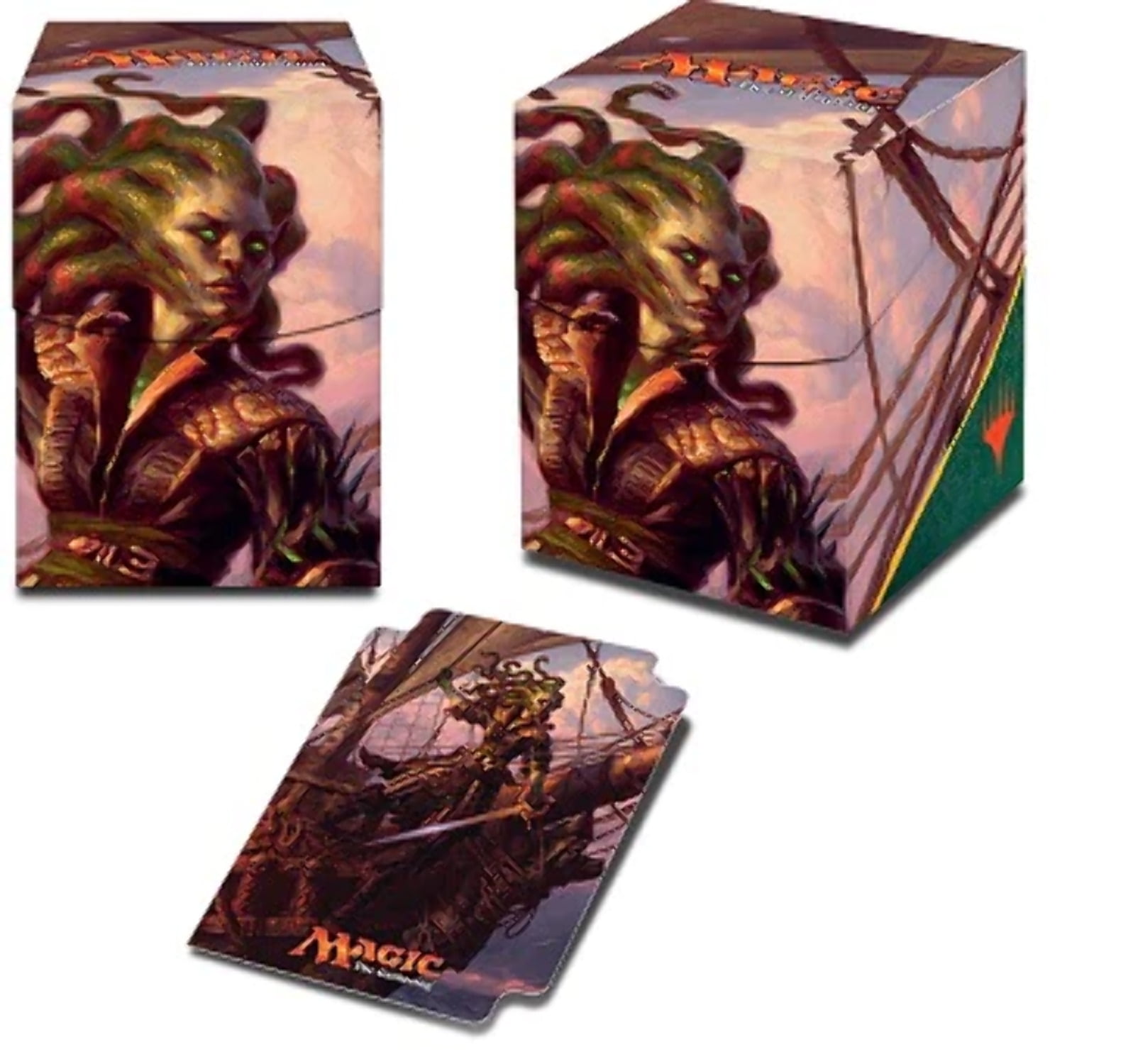 Magic: the Gathering - Ixalan, Vraska, Relic Seeker PRO 100+ Deck Box ...
