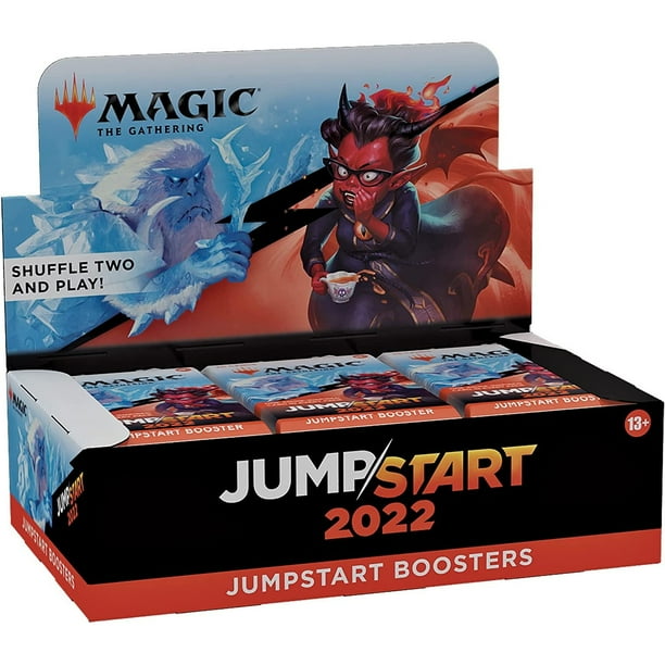 Magic: The Gathering Jumpstart 2022 Booster Box | 24 Packs (480 cards) | 2-Player Quick Play ...