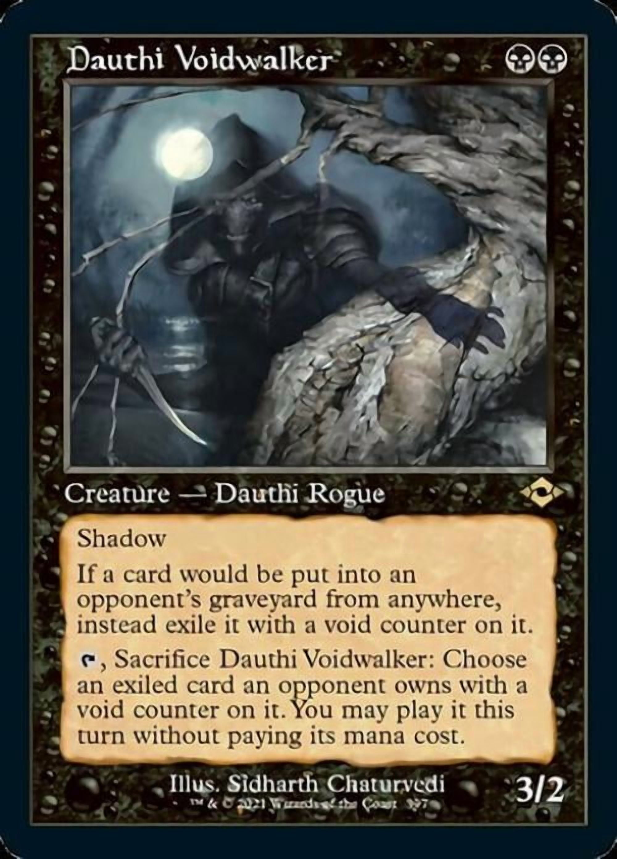 Magic the Gathering - Modern Horizons 2 - Dauthi Voidwalker (Retro ...