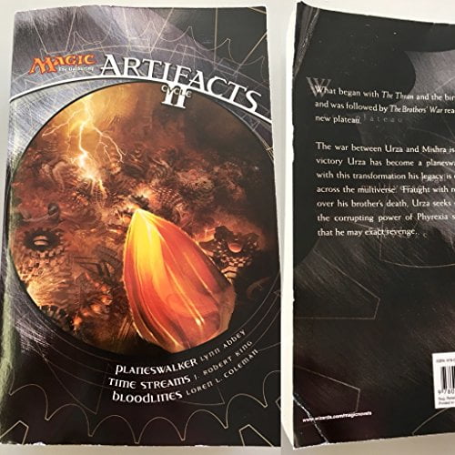 Pre-Owned Magic the Gathering Novel: Artifacts Cycle: Planeswalker/Time ...