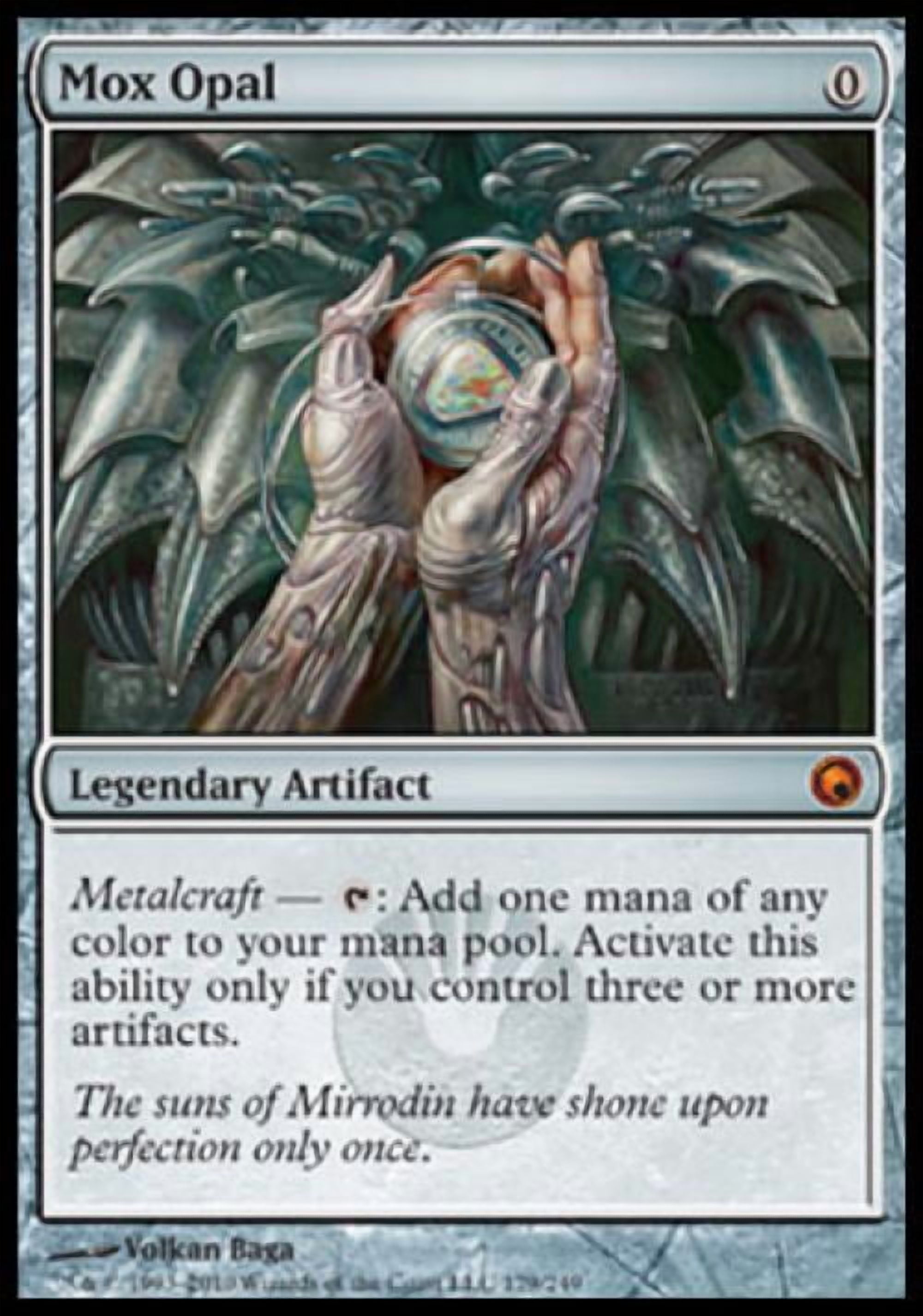 Magic the Gathering - Scars of Mirrodin - Mox Opal Light Play - Walmart.com