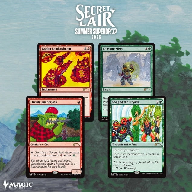 Magic the Gathering Secret Lair Artist Series: Phil Foglio (Non-Foil ...